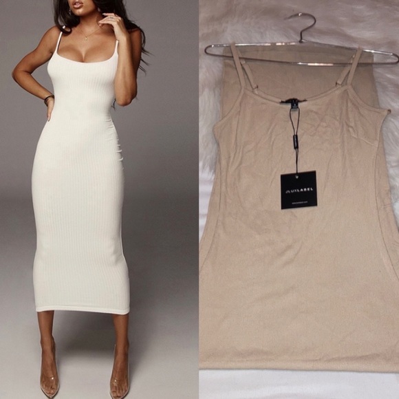 JLUXLABEL | Dresses | Jluxlabel Nude Maxi Dress | Poshmark